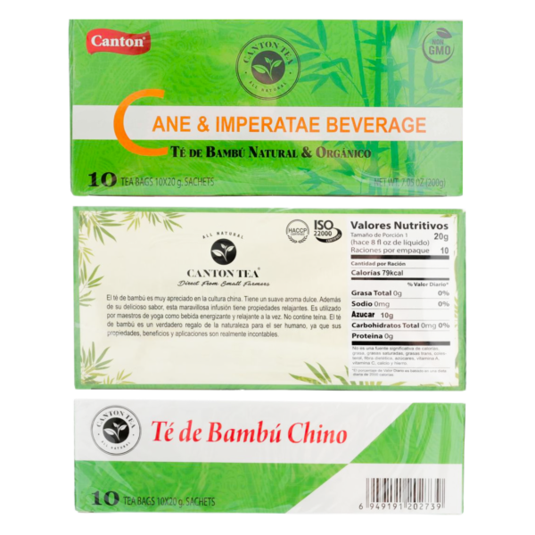 TÉ DE BAMBÚ CHINO - Clinica Dr Vega